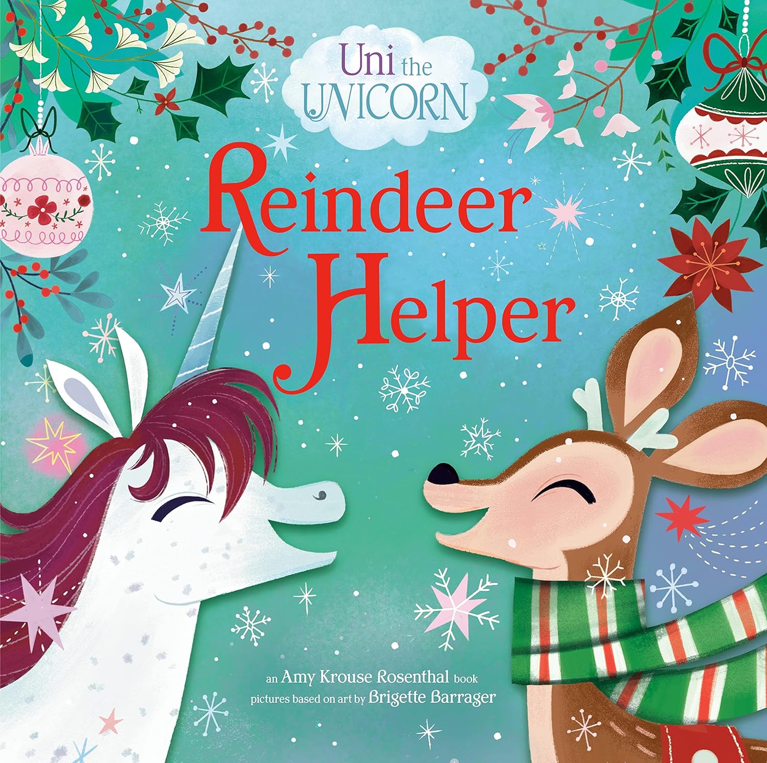 uni the unicorn reindeer helper - Everyday Reading