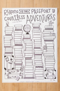 The 2023 Printable Reading Log - Everyday Reading