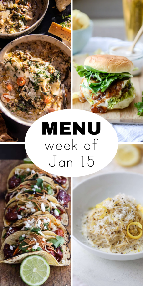 A Menu for Mid April - Everyday Reading