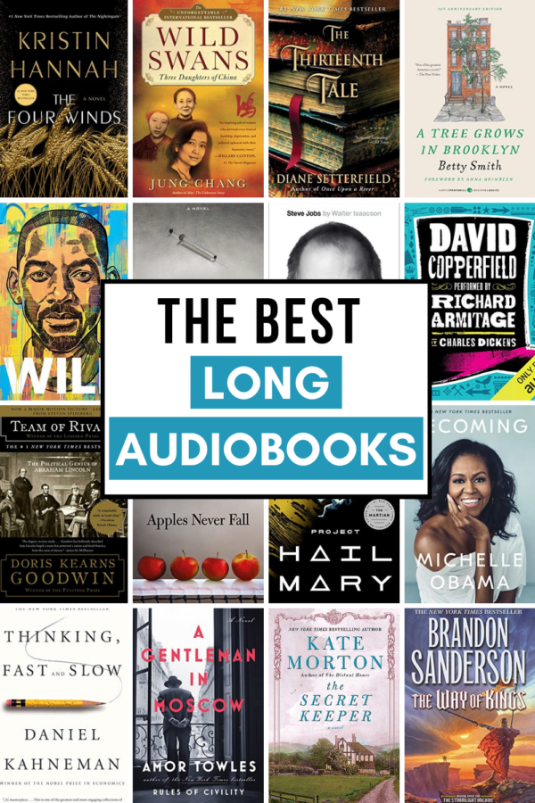 20+ Fantastic Long Audiobooks - Everyday Reading