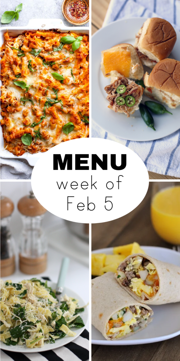 A February Dinner Menu - Everyday Reading