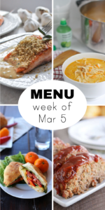 A Mid March Dinner Menu - Everyday Reading