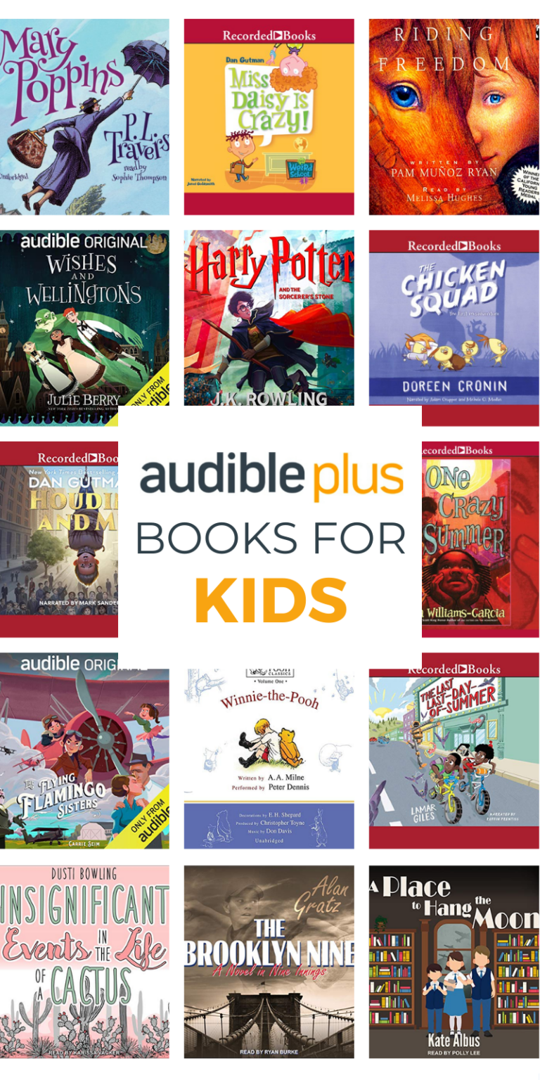 Our Favorite Audible Plus Books for Kids - Everyday Reading