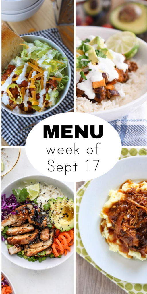 A September Dinner Menu - Everyday Reading