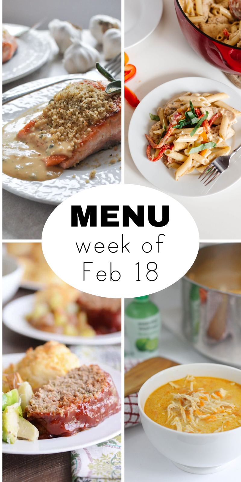 February Dinner Menu (2) - Everyday Reading