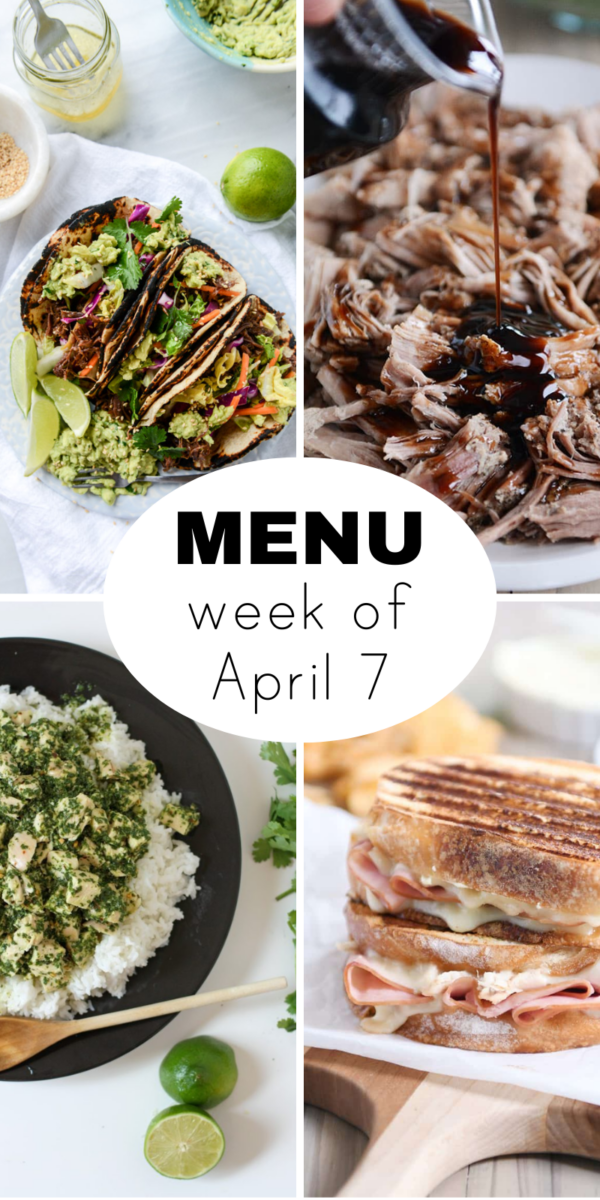 Menu for Week of Dec 29 - Everyday Reading