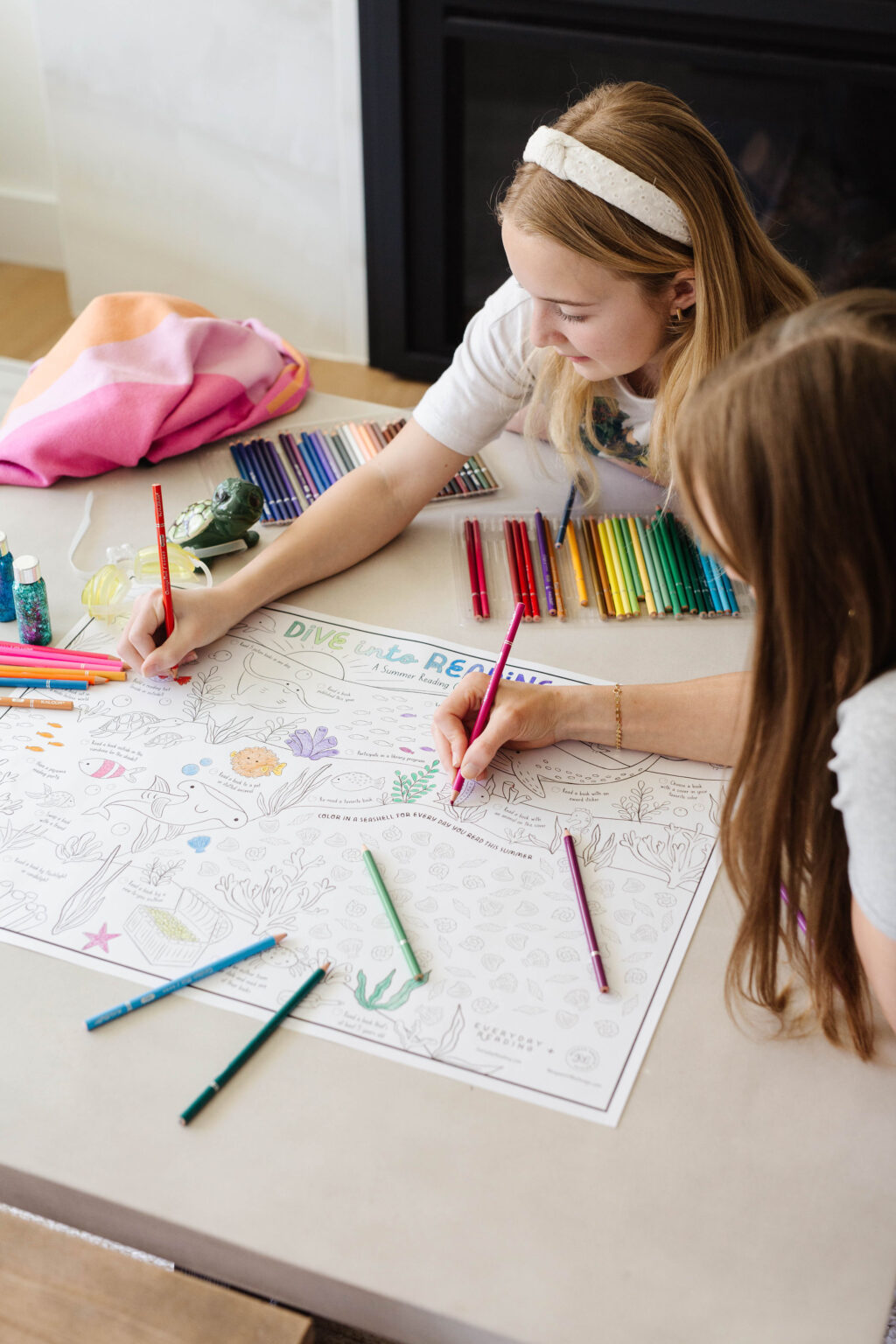 The Dive Into Reading Summer Reading Chart - Everyday Reading