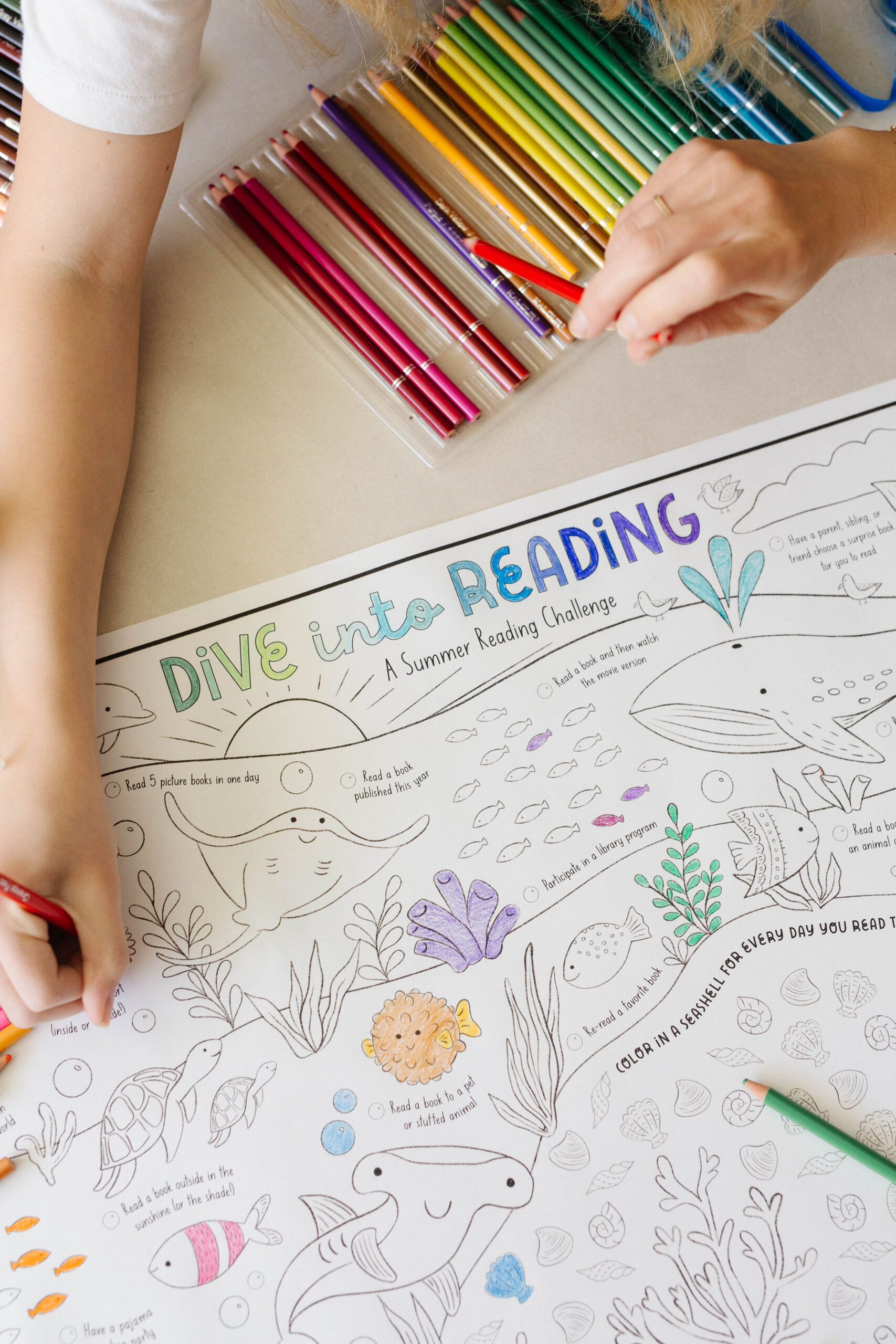 The Dive Into Reading Summer Reading Chart - Everyday Reading