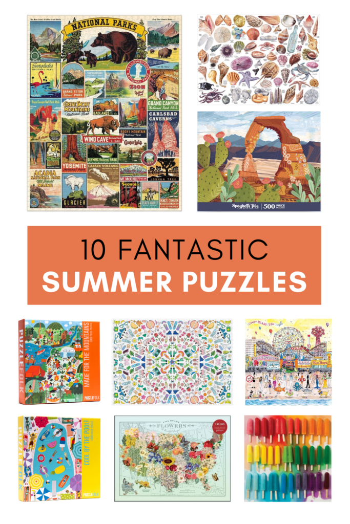 10 Favorite Summer Puzzles - Everyday Reading