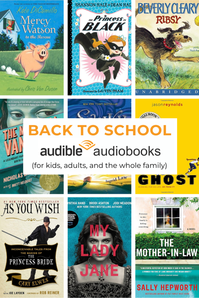 Audible Audiobooks for Back to School - Everyday Reading