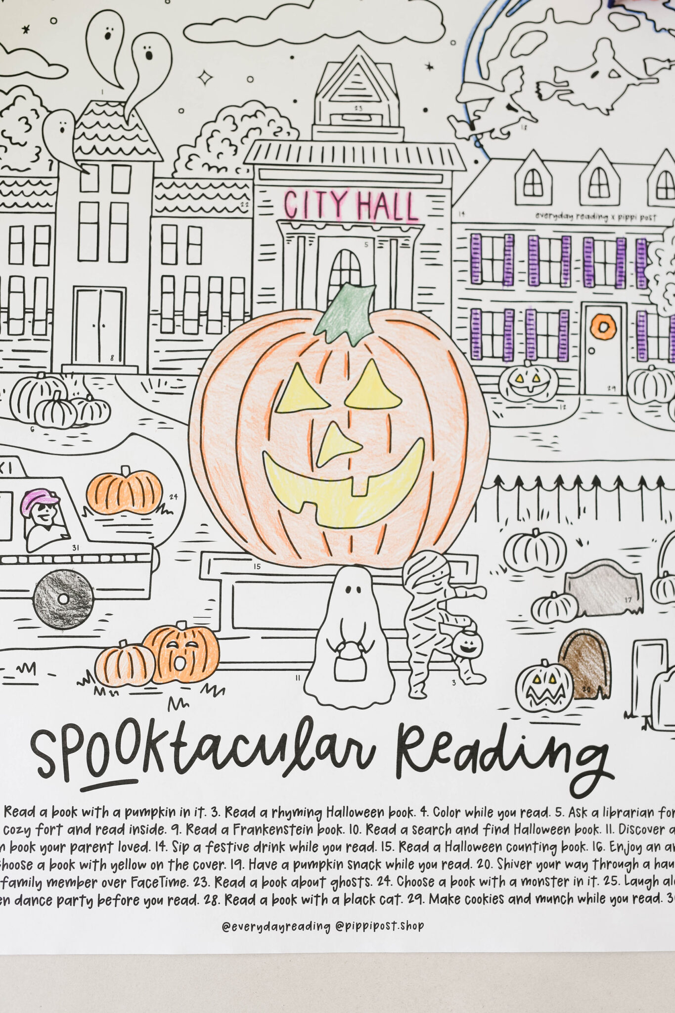 Book Suggestions for the Halloween Reading Chart - Everyday Reading