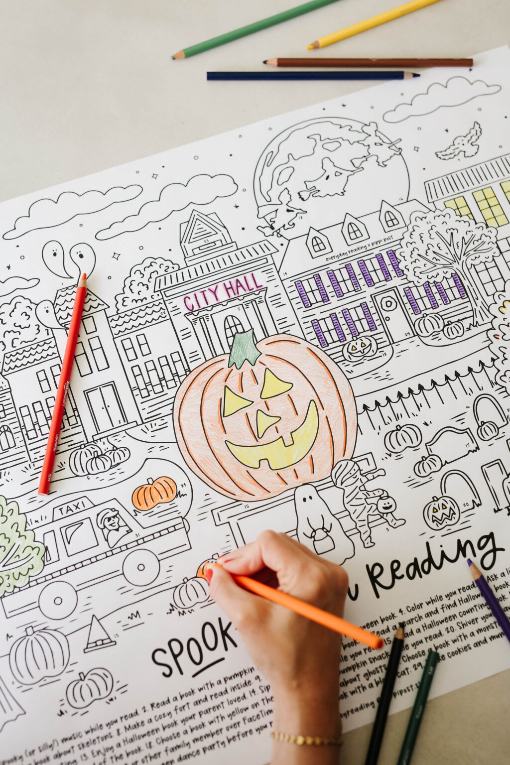 The (Free!) Halloween Scene Calendar - Everyday Reading