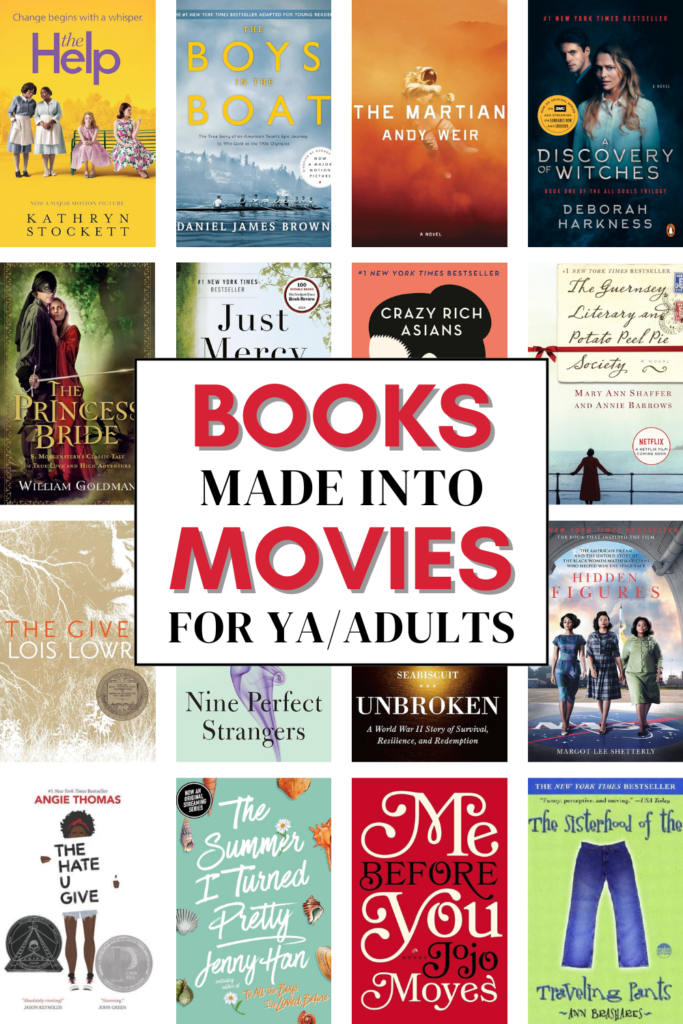60+ YA/Adult Books Made Into Movies - Everyday Reading