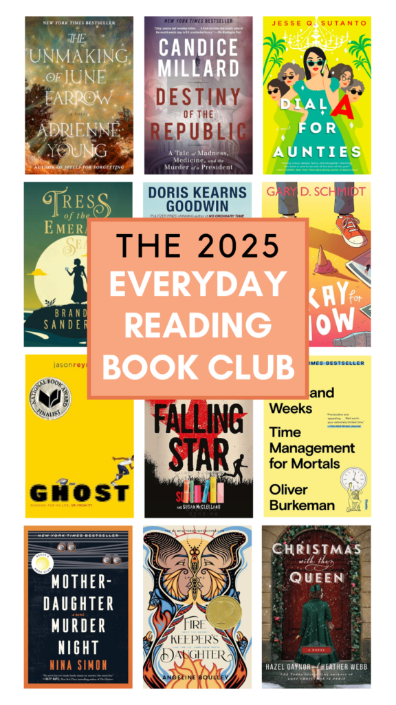 The 2025 Everyday Reading Book Club List - Everyday Reading