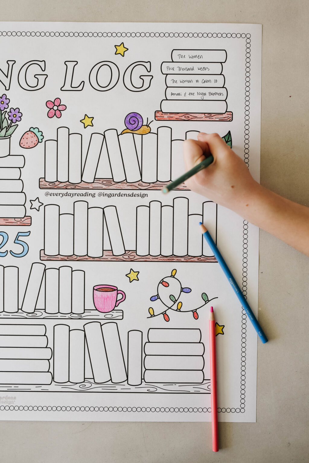 The 2025 Reading Log - Everyday Reading