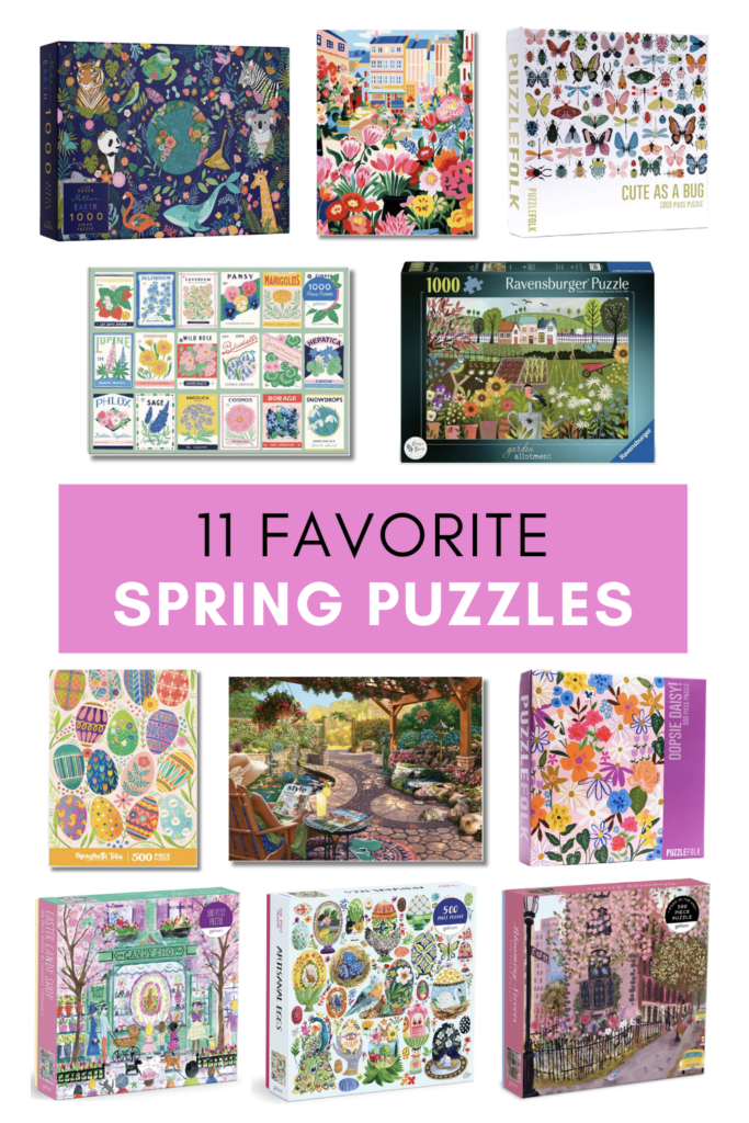 11 Favorite Spring Puzzles - Everyday Reading
