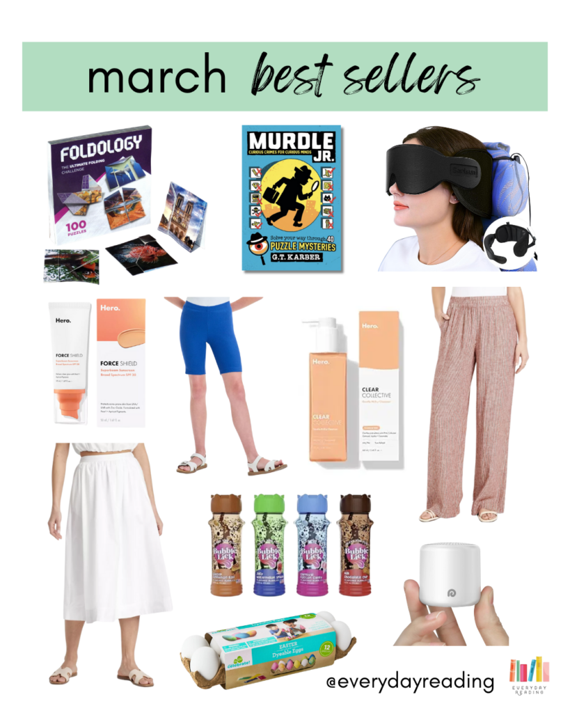 The 10 most popular things I shared in March - Everyday Reading