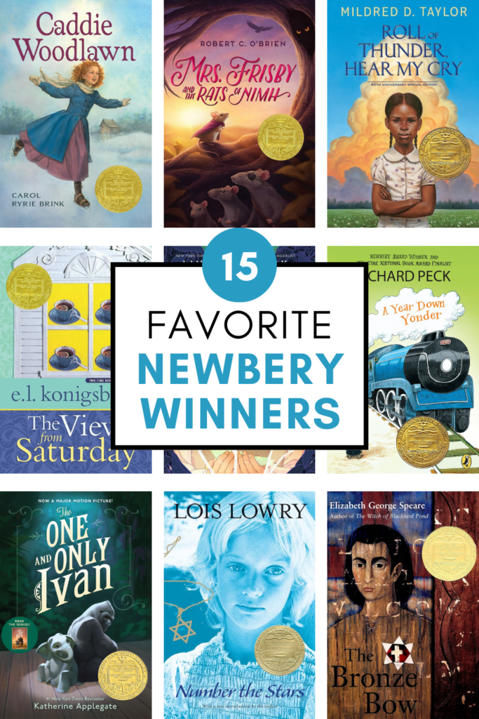 My Favorite Newbery Award Winners: 15 Newbery Medal Titles - Everyday ...