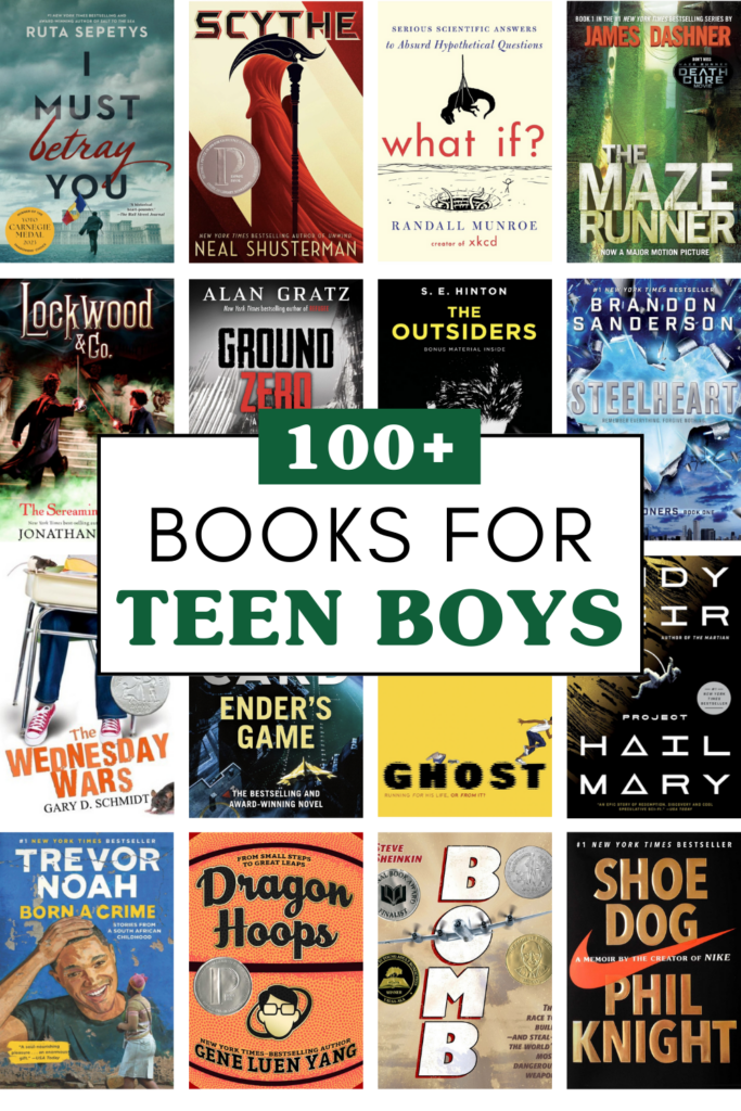 100+ Good Books for Teen Boys - Everyday Reading