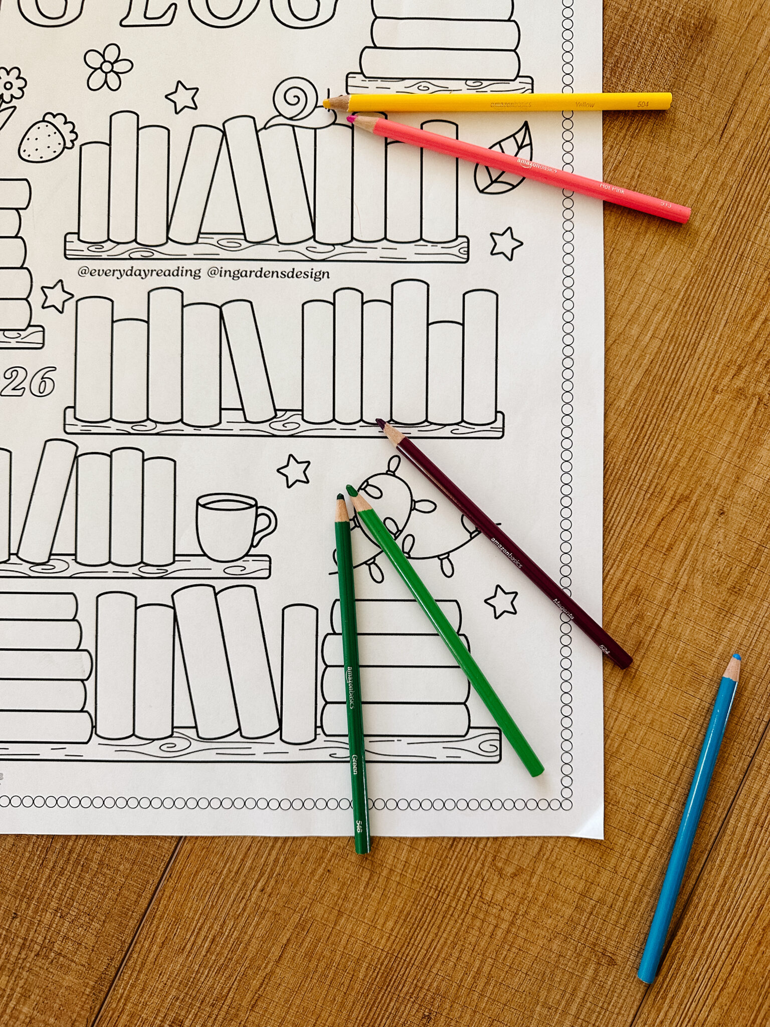 The 2025 - 2026 Reading Log - Everyday Reading