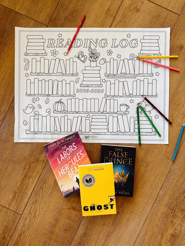 The 2025 - 2026 Reading Log - Everyday Reading