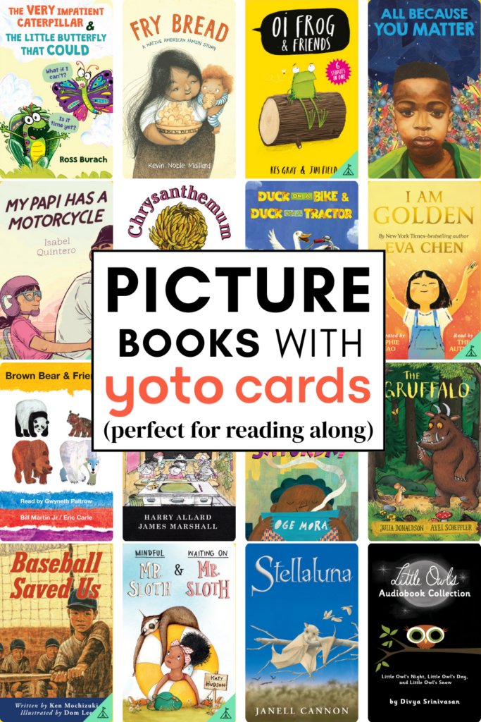 50+ picture books that have matching Yoto cards (so you can follow ...