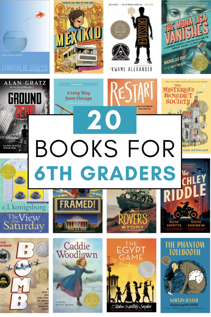 20 Books to Add to a 6th Grade Reading List - Everyday Reading
