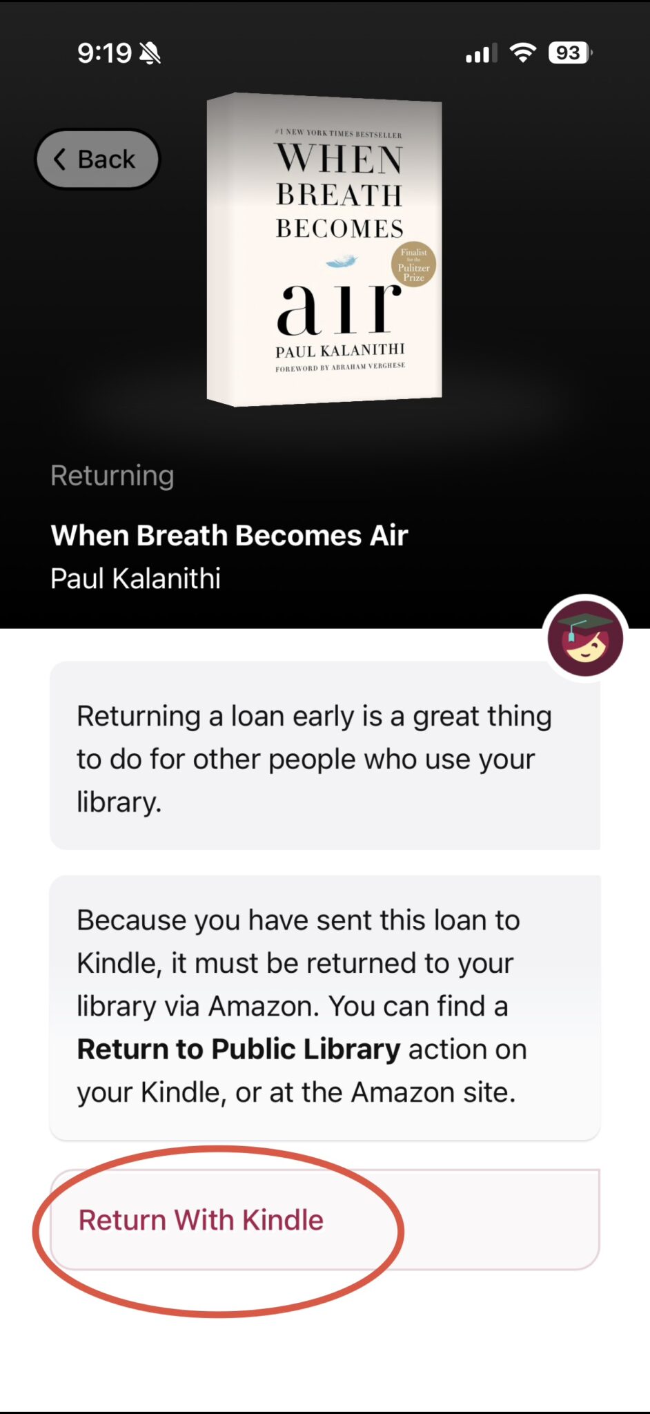 How to Return a Kindle Book to Your Library - Everyday Reading